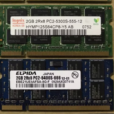 适配戴尔E5500 E6400 PP38L PP26L PP3 2G DDR2 800MHz笔记本内存
