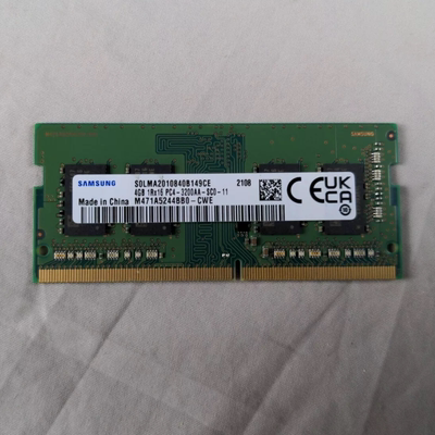 三星4G 1RX16 PC4-3200AA SODIMM M471A5244BB0-CWE笔记本内存条