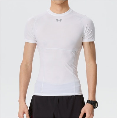 安德玛男子健身运动紧身衣