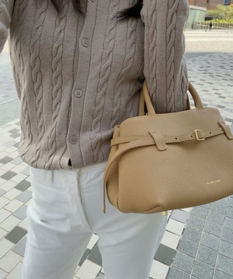 MANU2025简约小托特小众设计皮带扣气质简约单肩斜挎包