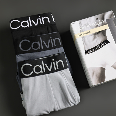 CalvinKlein轻薄防夹臀平角内裤