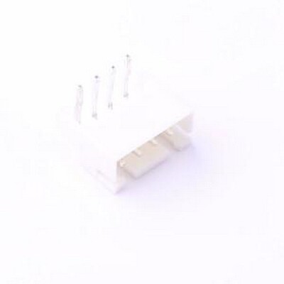 XH-4AWD 线对板针座 系列:XH 间距:2.5mm 1x4P 弯插,P=2.5mm原装