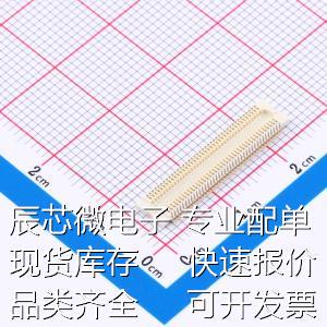 AXK5F80337YG 板对板连接器 间距:0.5mm PIN:80P 立贴原装现货