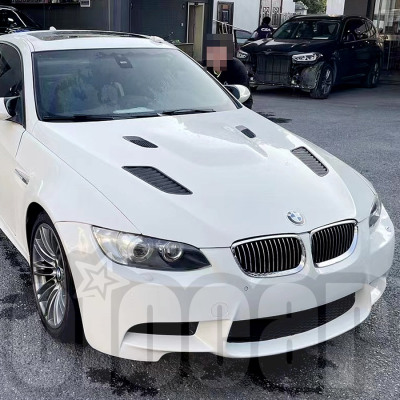 适用宝马E92 E93 M3 oiomotors铝合金轻量化GTR款引擎盖 机盖