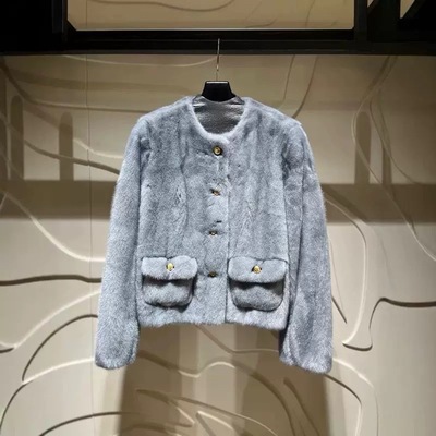 [客服改价]9-30(25)直邮=LANV*24秋外套 皮草 原厂原版 原厂加工