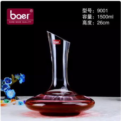 baer醒酒器红酒分酒器家用商用高端欧式水晶加厚玻璃葡萄酒分酒壶