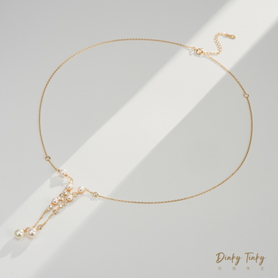 【TINKY】S925银海水Akoya项链 DSL1147