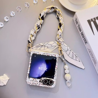 原创水钻镶钻三星ZFlip7软壳