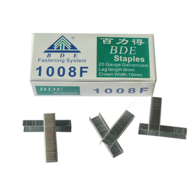 厂家直销1008F 1010F U型直钉手动码钉枪相框 画布钉广告钉