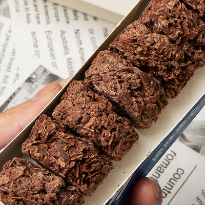 巧克力味满满！黑巧咖啡燕麦脆