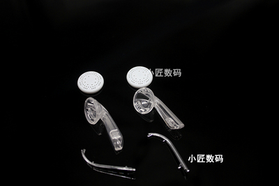 耳机透明平头耳壳diy配件