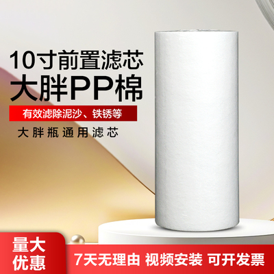 适用大白瓶前置过滤器滤芯10寸