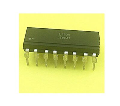 LTV847 四路光耦器 DIP-16 代替PC847/521-4 台湾光宝原装 直插