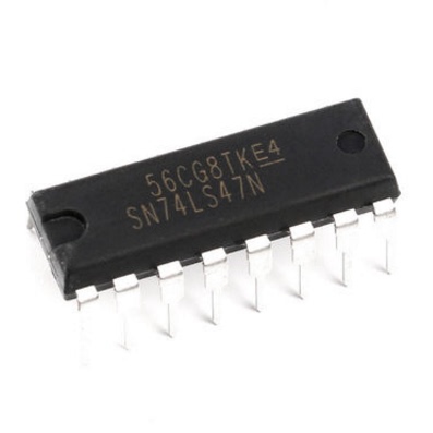 全新原装 SN74LS47N HD74LS47P DIP-16直插 显示器驱动器芯片IC