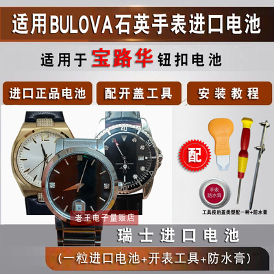 适用BULOVA宝路华进口电池