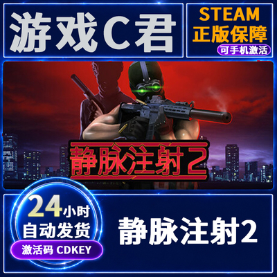 Steam游戏正版 静脉注射2 Intravenous 2 激活码 国区 全球 cdKey