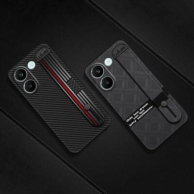 适用红米Turbo5/小米Poco X8 Pro 5G手机壳软壳腕带简单创意情侣