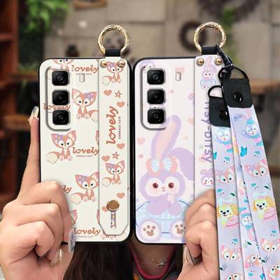 适用infinix Hot50 Pro+/X6880手机壳动漫新款挂绳可爱腕带个性