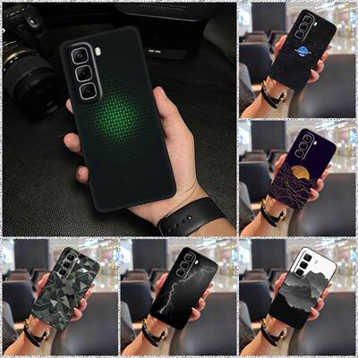 适用infinix Hot50 4G/X6882手机壳创意散热简约防尘硅胶全包边