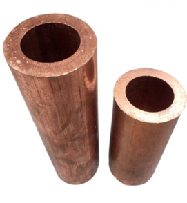 T2紫铜管厚壁铜管空心大口径纯铜管80 85 90 100 110 120 140 1u.