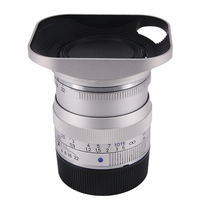 号歌正版 蔡司 ZEISS 35 F2 遮光罩 352 50 F2 35mm F2.8 ZM 银色