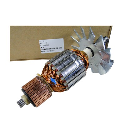 日立斜切锯 C10FCH2配件 开关 转子 定子 碳刷 主轴带齿轮总成