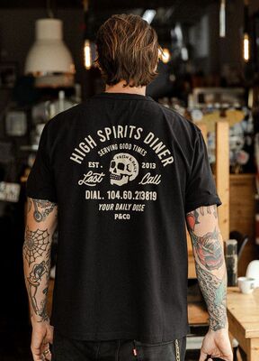 重磅不透字母骷髅头vintage