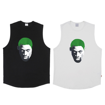 美式复古篮球街舞宽松大码背心