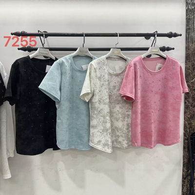 【4.13慧姐大码女装】2026新款半袖BBJ7255-7021