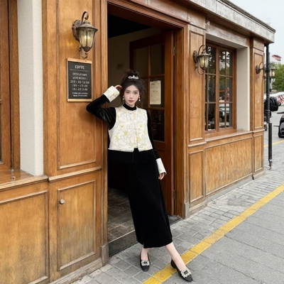 【1.21慧姐大码女装】2025新款三件套XQGG9902-7189