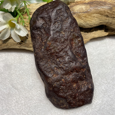 黄白河磨玉原石籽料手把件