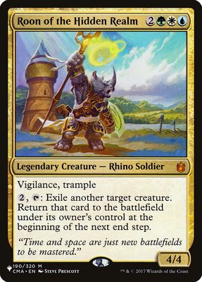 万智牌隐域的鲁恩LIST英文平卡