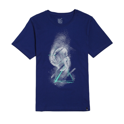 DUNKELVOLK/达克·沃 夏季新款潮牌短袖男T恤圆领印花T恤短袖