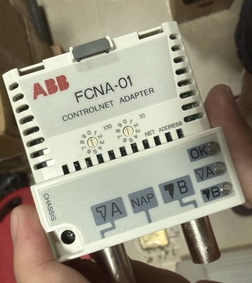 FCNA-01 全新ABB变频器CONTROLNET 通讯适配器，全新原装现货
