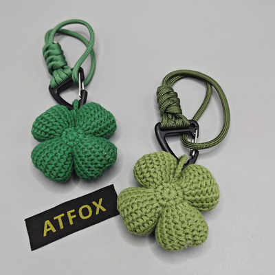四叶幸运草小众潮品包挂件ATFOX