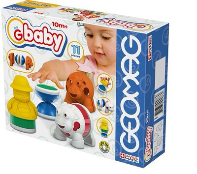 月婴幼儿geomag10磁性积木智美高