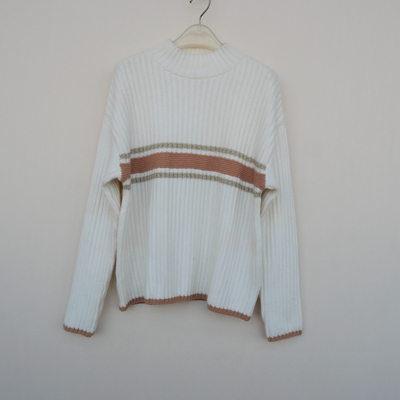 正品超值女冬厚柔含兔毛长袖毛衣