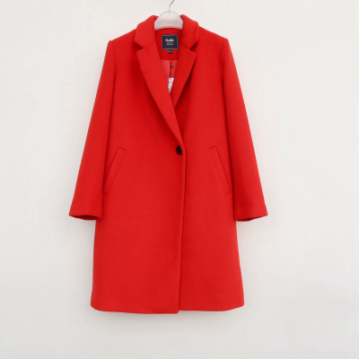 艾格淘特正品断码厚羊毛呢外套