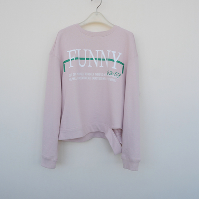 正品超值女春秋纯棉宽松舒柔卫衣