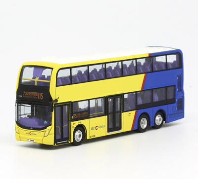 1/120 城巴 ADL E500MMC Facelift 12米香港雙層巴士模型擺設