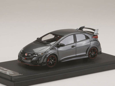 1/43 本田 Honda Civic 思域Type R (FK2) GT pack灰黑色樹脂跑車