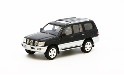 1/64 HIKASI Toyota Land Cruiser LC100 豐田越野車-黑色