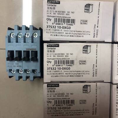 可维修3TS3210-0XG0 西门子接触器3TS32 10议价