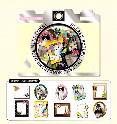 日本|Q-LIA贴纸包|PHOTRIP系列|70枚入|相框71262|整包