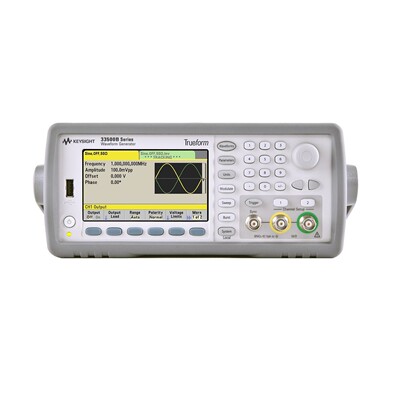 是德科技33520B 33521B 33522B任意波形发生器 120MHz  高精度