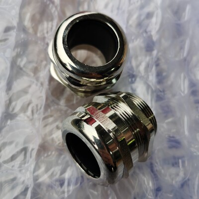 JMS金属接头M32*1.5格兰头19000005096黄铜防水电缆线径D18-25MM