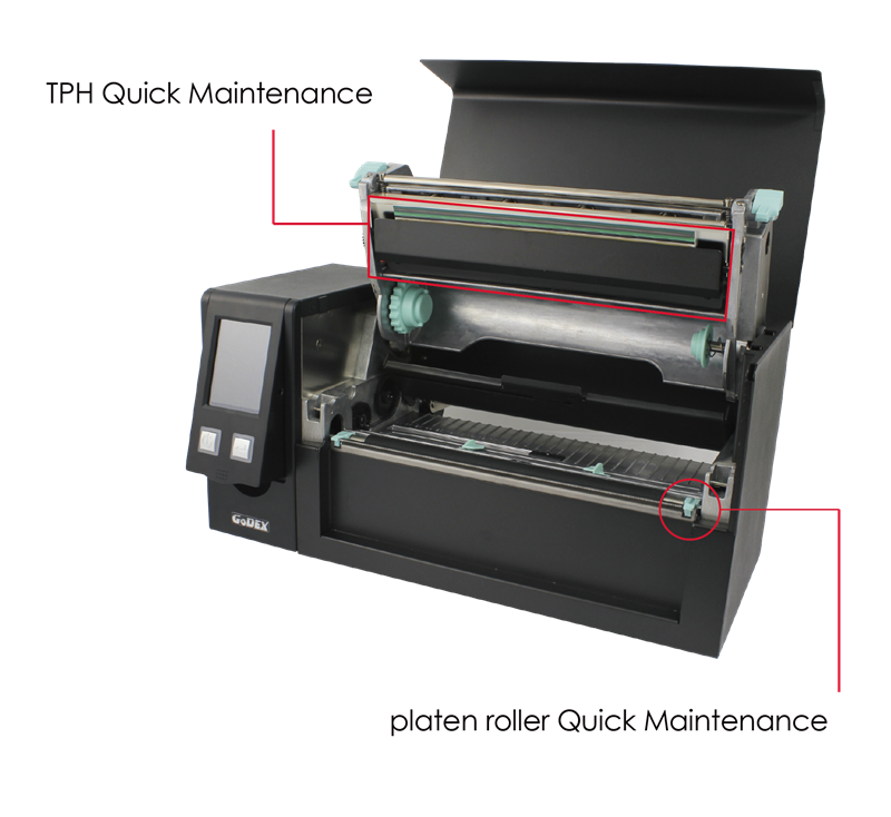 热销GODEX科诚HD830i 300dpi工业标签机 220mm A4 A5宽幅打印机_虎窝淘