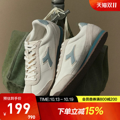diadora迪亚多纳女款新品复古运动薄底鞋时尚休闲德训鞋Volo