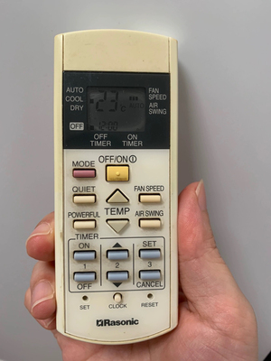 適用Rasonic樂信空調冷氣機遙控器 A75C2817 A75C3297 3208 3935