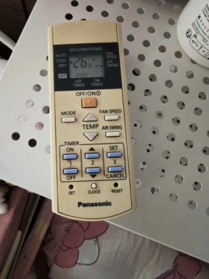 适用Panasonic松下冷气机CS-PC9KKH A75C3407 3297空调遥控器全新